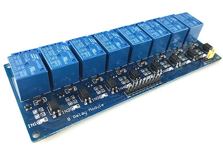 8 Channel Relay Module 5V Board in Pakistan - Electronics Pro