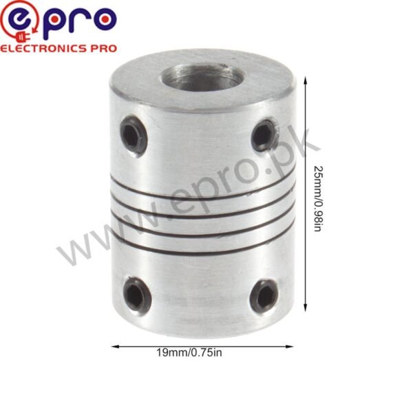 Flexible Coupling 5X8 MM Shaft Coupler 5mm To 8mm - Electronics Pro