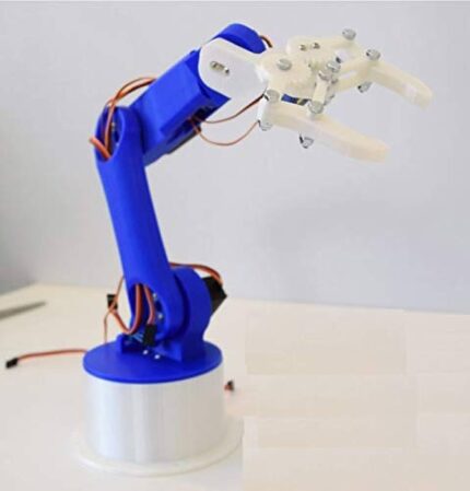 DIY Robotic Arm 5 degrees of freedom 5DOF Without Motor ( Color May ...